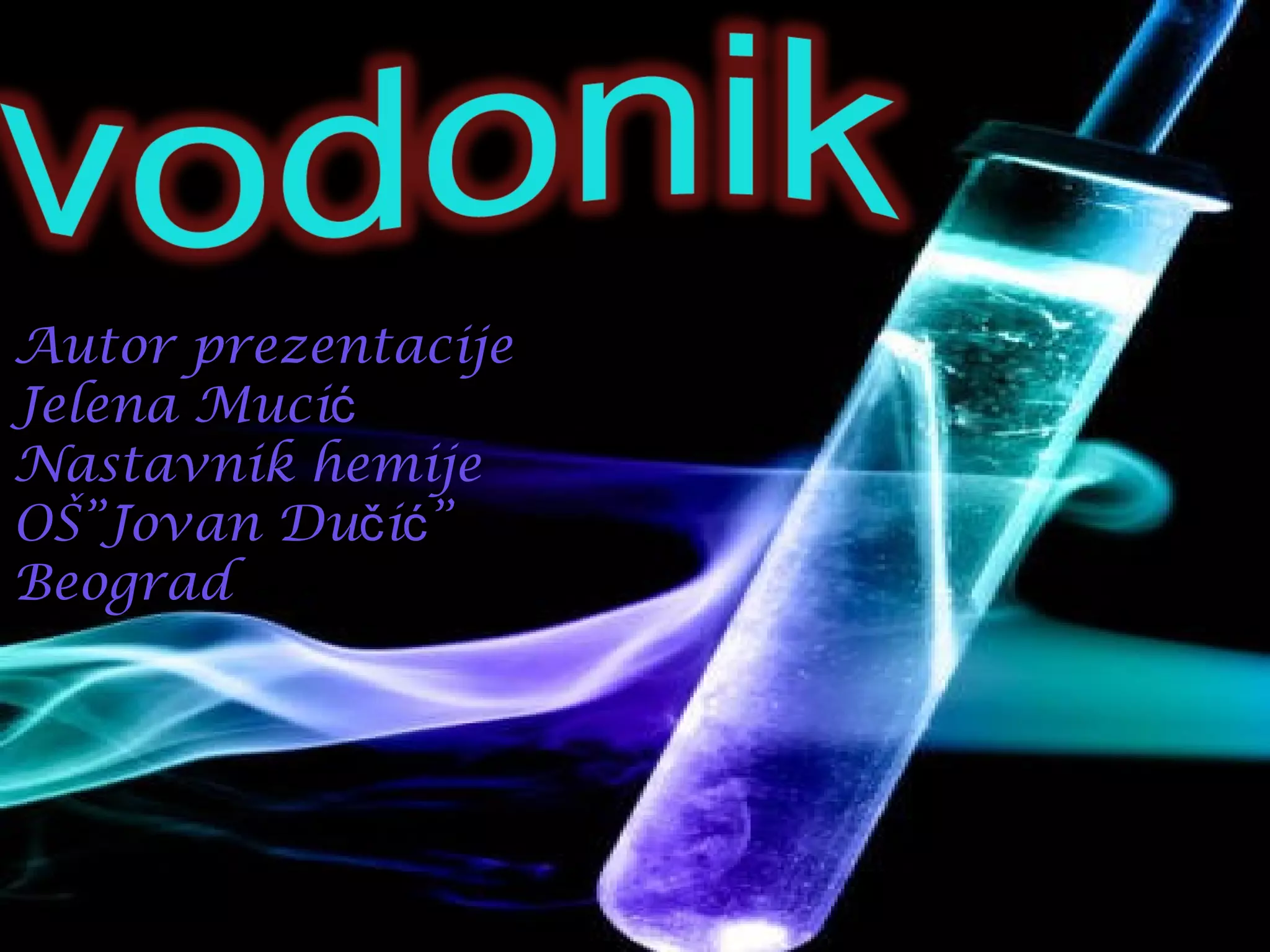 vodonik | PPT