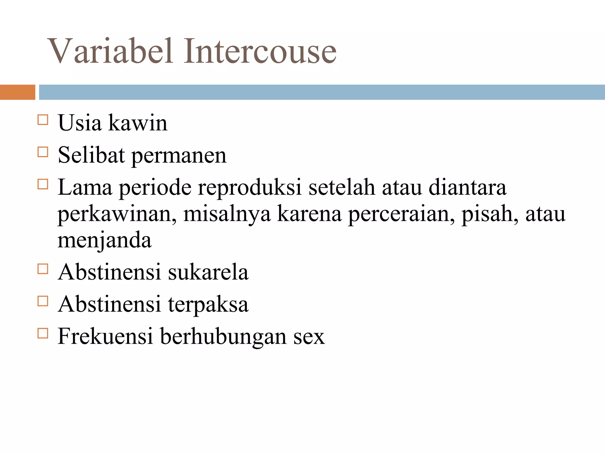 4.fertilitas (kelahiran) | PPT