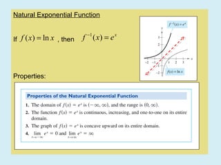 4.3 derivative of exponential functions | PPT
