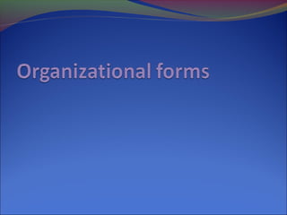 4. the project in the organizational structure | PPT