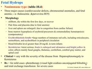 4. hydrops fetalis; pedatric pathology | PPT