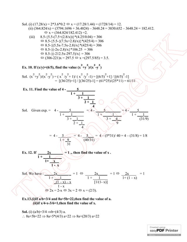 4. simplifications | PDF