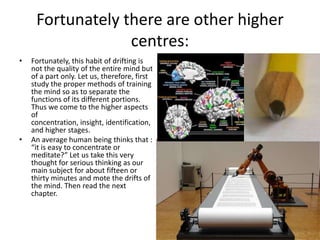 4.mind and thinking and how both drift | PPT