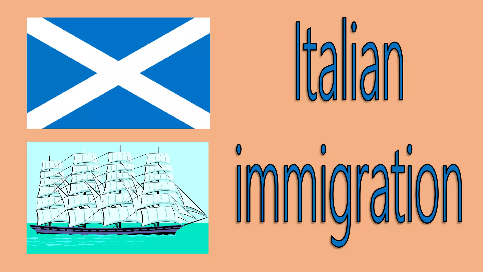 Migration and Empire - italian immigration to Scotland | PPTX
