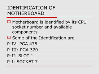 4. motherboard | PPT