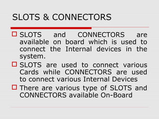 4. motherboard | PPT