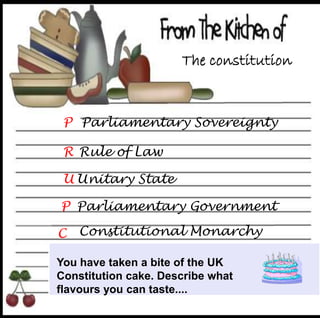 4. underlying principles of the uk constitution ppt | PPT