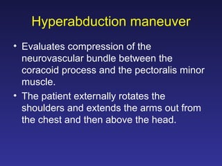 Thoracic Outlet Syndrome | PPT