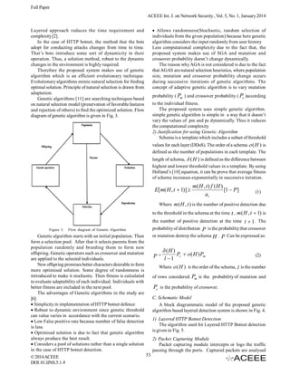 Genetic Algorithm based Layered Detection and Defense of HTTP Botnet | PDF
