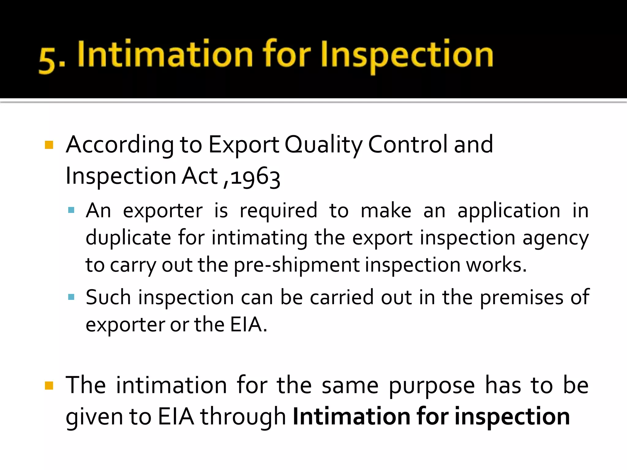 Documents required for exports in India | PPTX