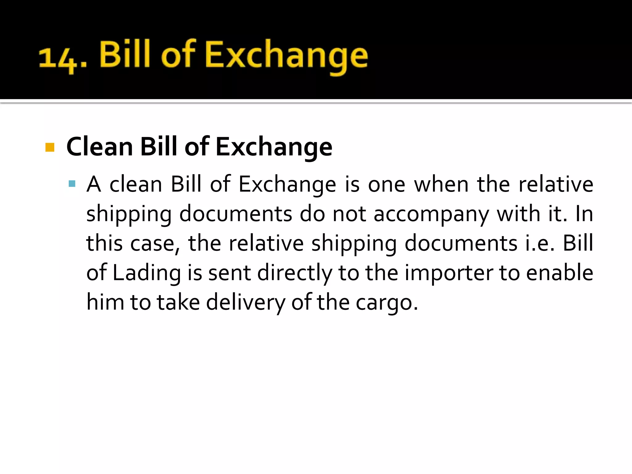 Documents required for exports in India | PPTX