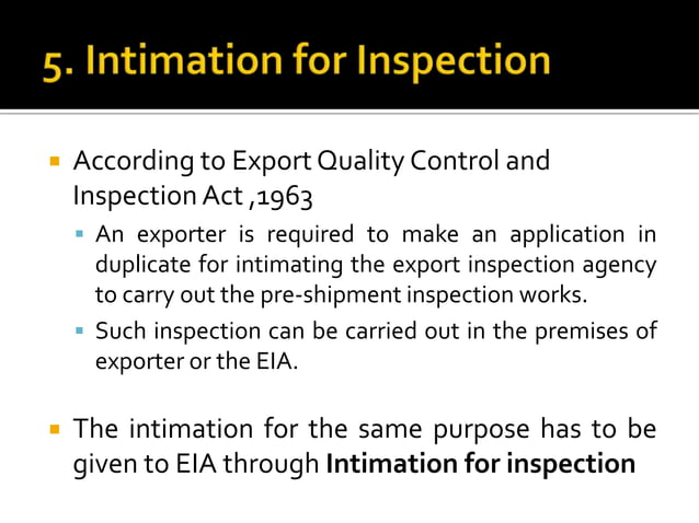 Documents required for exports in India | PPTX