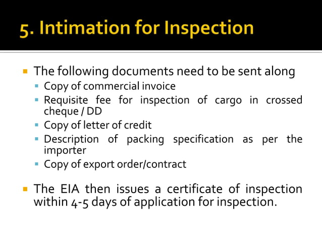 Documents required for exports in India | PPTX