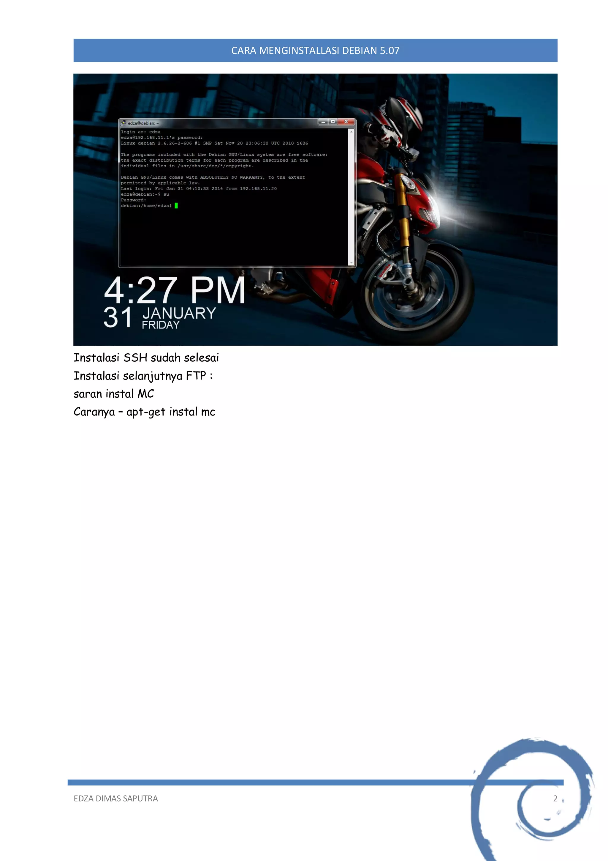 4. install ssh | PDF