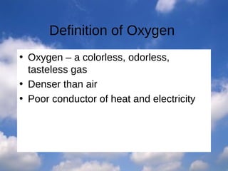 4. the oxygen cycle | PPT