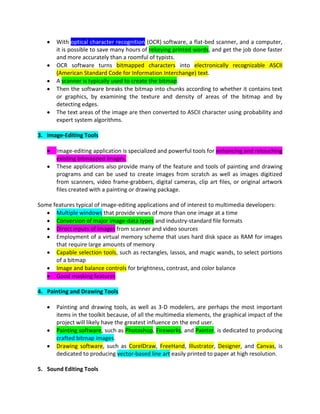 4. multimedia | DOCX | Desktop Publishing | Computer Software and Applications