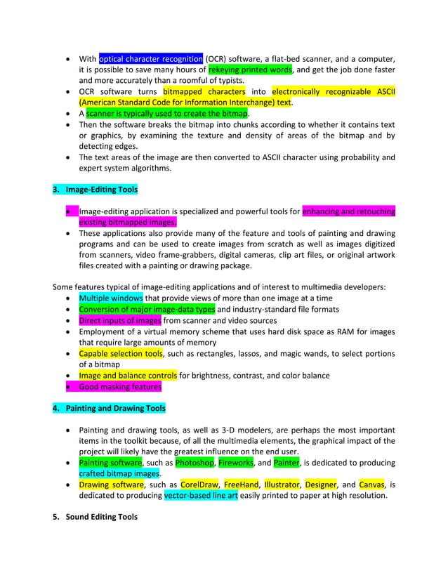 4. multimedia | DOCX | Desktop Publishing | Computer Software and Applications