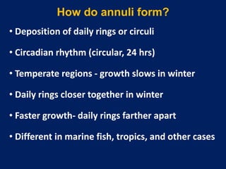 4. determining age, growth and sex of fish and wildlife | PPTX