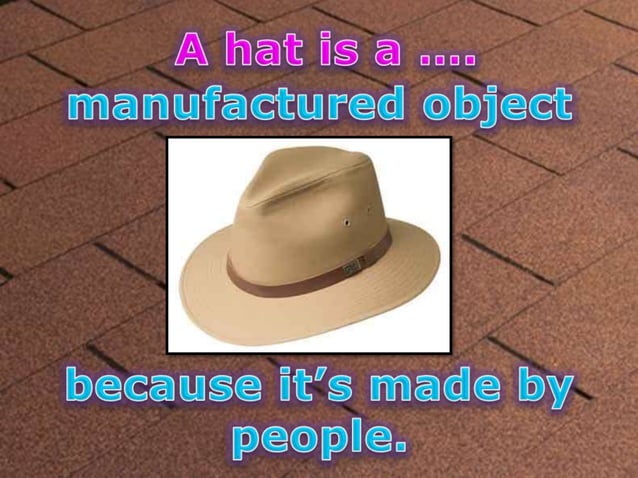 NATURAL AND MANUFACTURED MATERIALS | PPT