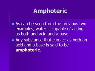 4.2 acids and bases | PPT