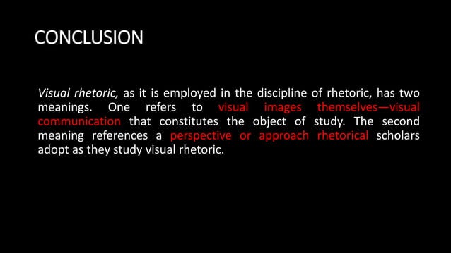 4. theory of visual rhetoric | PPTX | Fine Art Photography | Fine Art