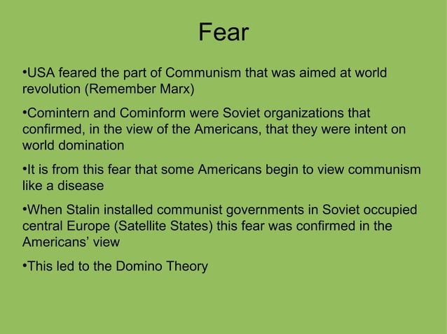 Cold war definitions and causes | PPT