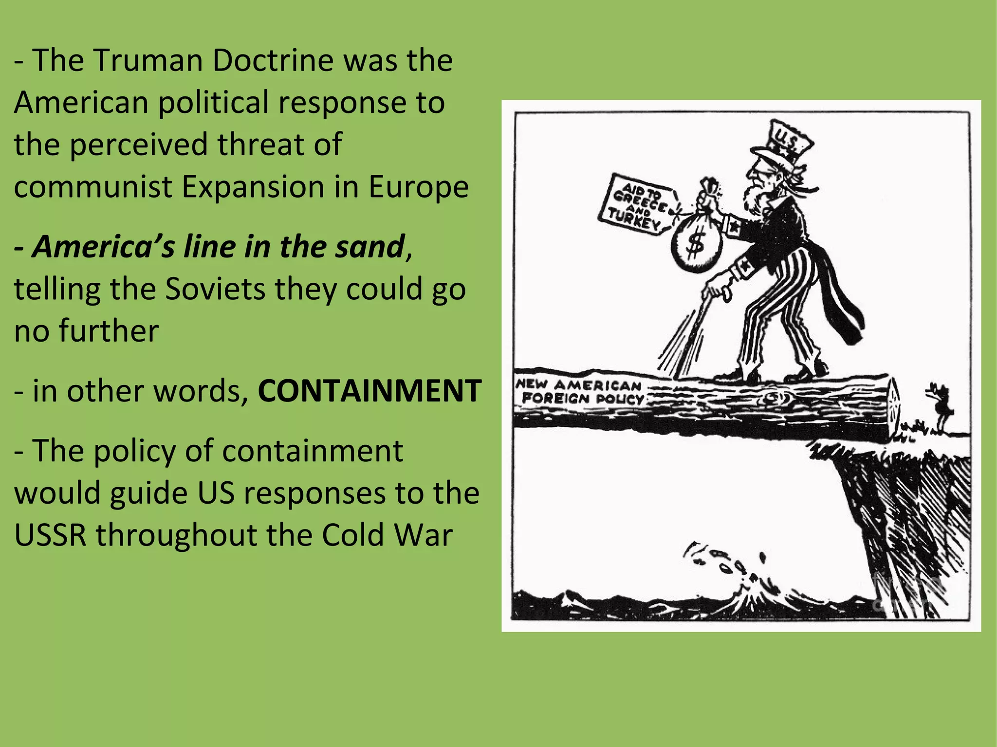 Truman doc and marshall plan | PPT