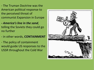Truman doc and marshall plan | ODP