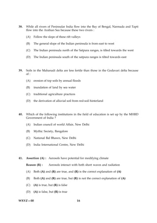 4. ugc net paper i question paper june 2006 | PDF