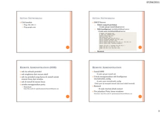 4. pm,net, ssh | PPT