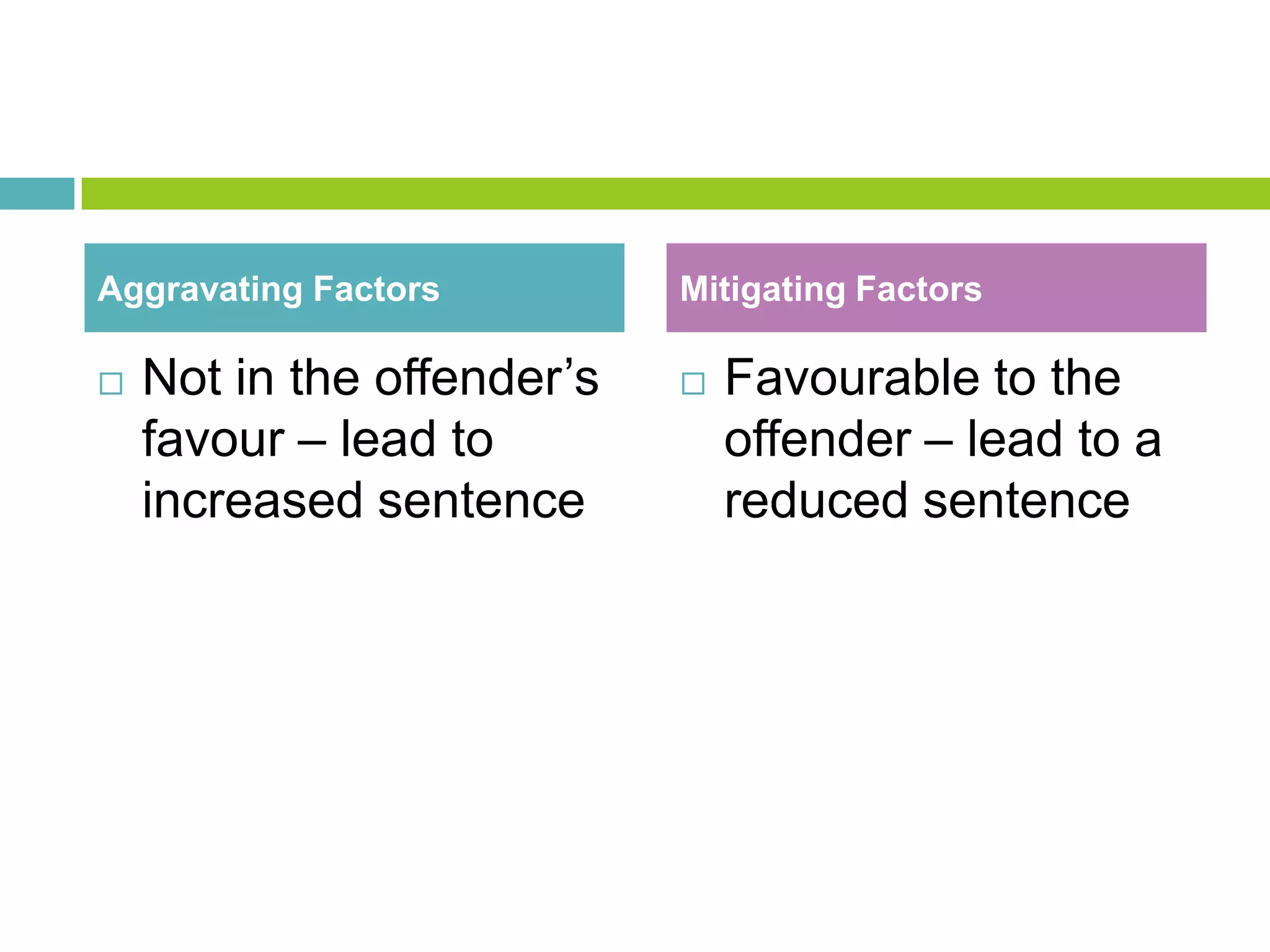 4.3 factors affecting sentencing | PPTX