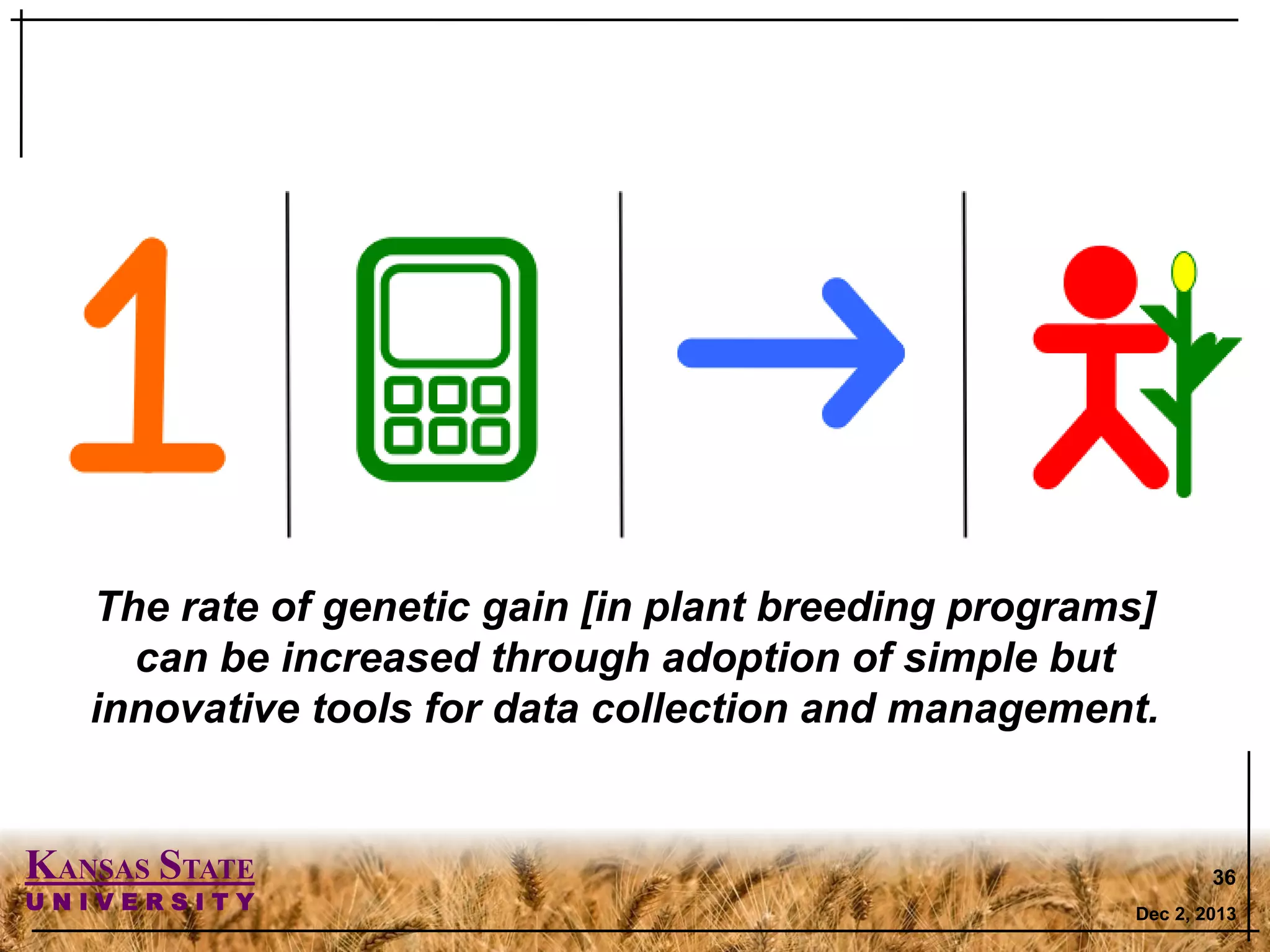 Genomic Selection & Precision Phenotyping | PDF