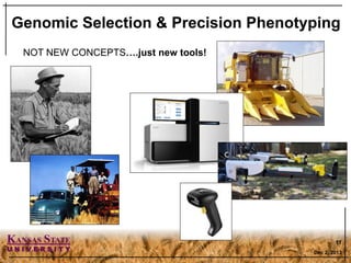 Genomic Selection & Precision Phenotyping | PDF