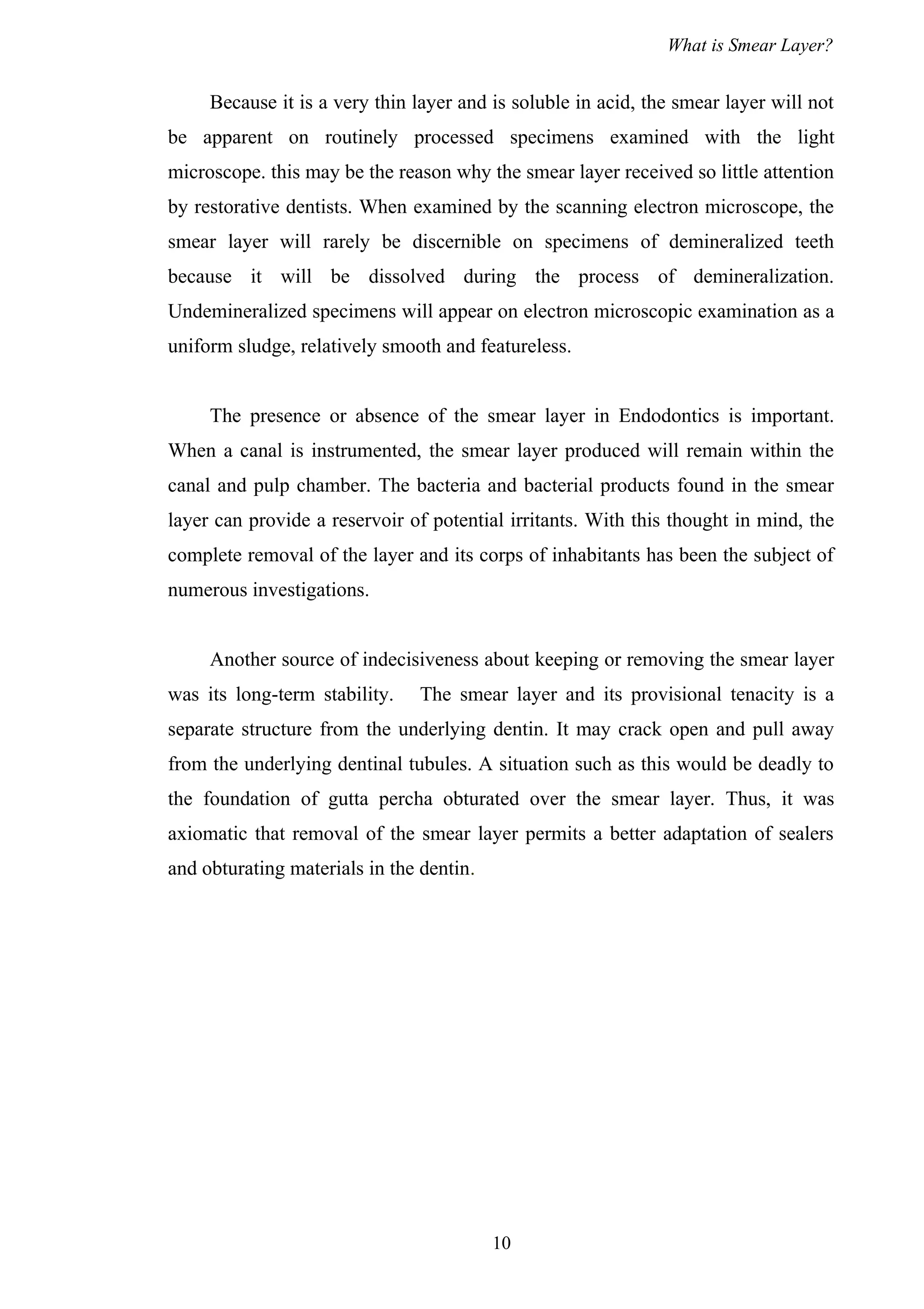 what is smear layer/rotary endodontic courses by indian dental academy ...