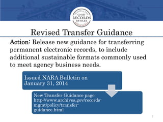 Transforming Federal Records Management - AIIM 2014 Conference Session ...