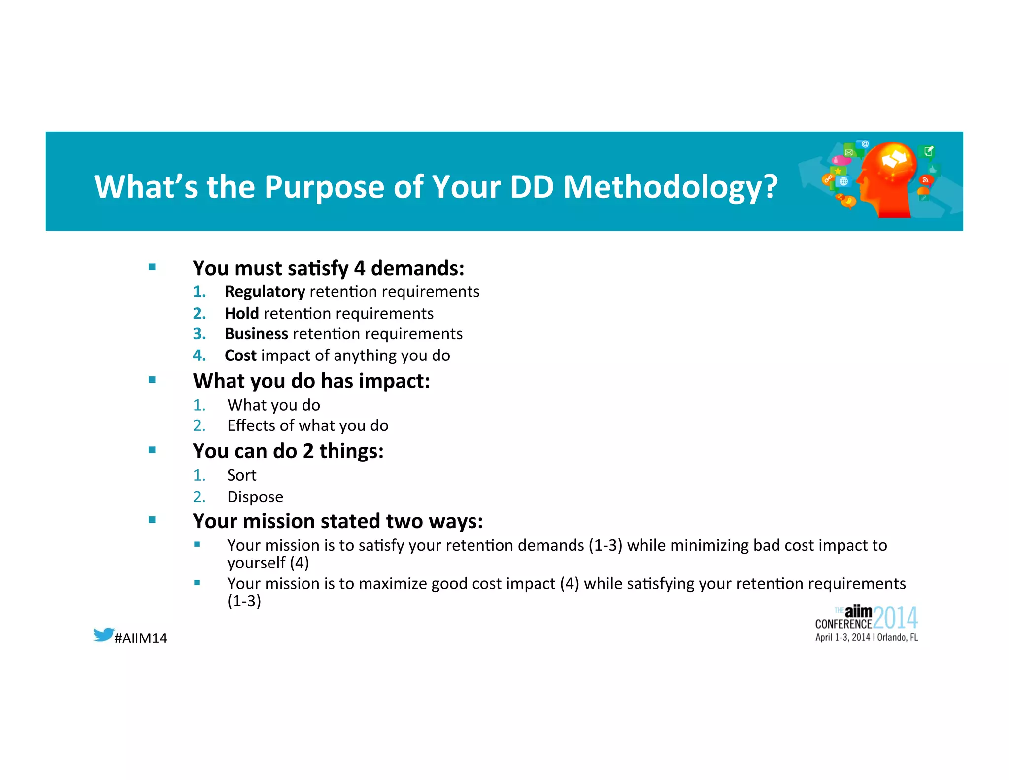 The Good, The Bad, and The Ugly of Defensible Disposition | PPT