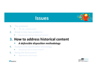 The Good, The Bad, and The Ugly of Defensible Disposition | PPT