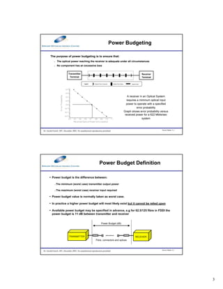 4.1 intro to system planning and pwr budgets | PDF