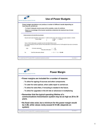 4.1 intro to system planning and pwr budgets | PDF