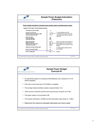 4.1 intro to system planning and pwr budgets | PDF
