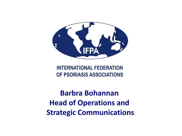 IFPA Psoriasis Presentation | PDF | Diseases and Conditions | Medical ...