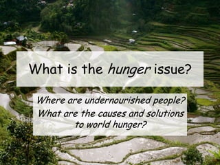 4. global hunger ap | PPTX