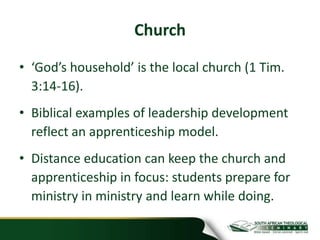 Philosophy of Ministry of SATS | PPTX