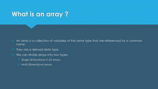 4.arrays | PPT