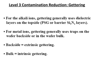 4. contamination reduction | PPT