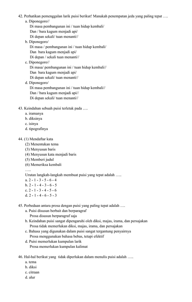soal b.indonesia kls 7 | DOCX