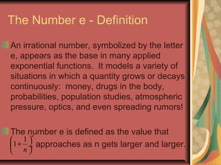4.1 exponential functions 2 | PPT