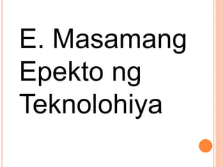 Teknolohiya | PPTX