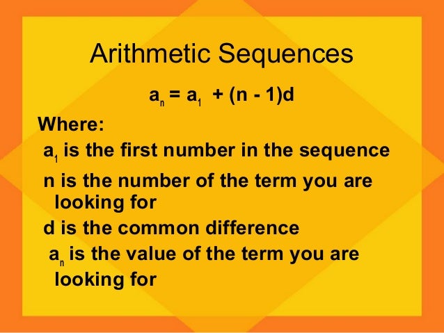 4.8 --arithmetic-sequences