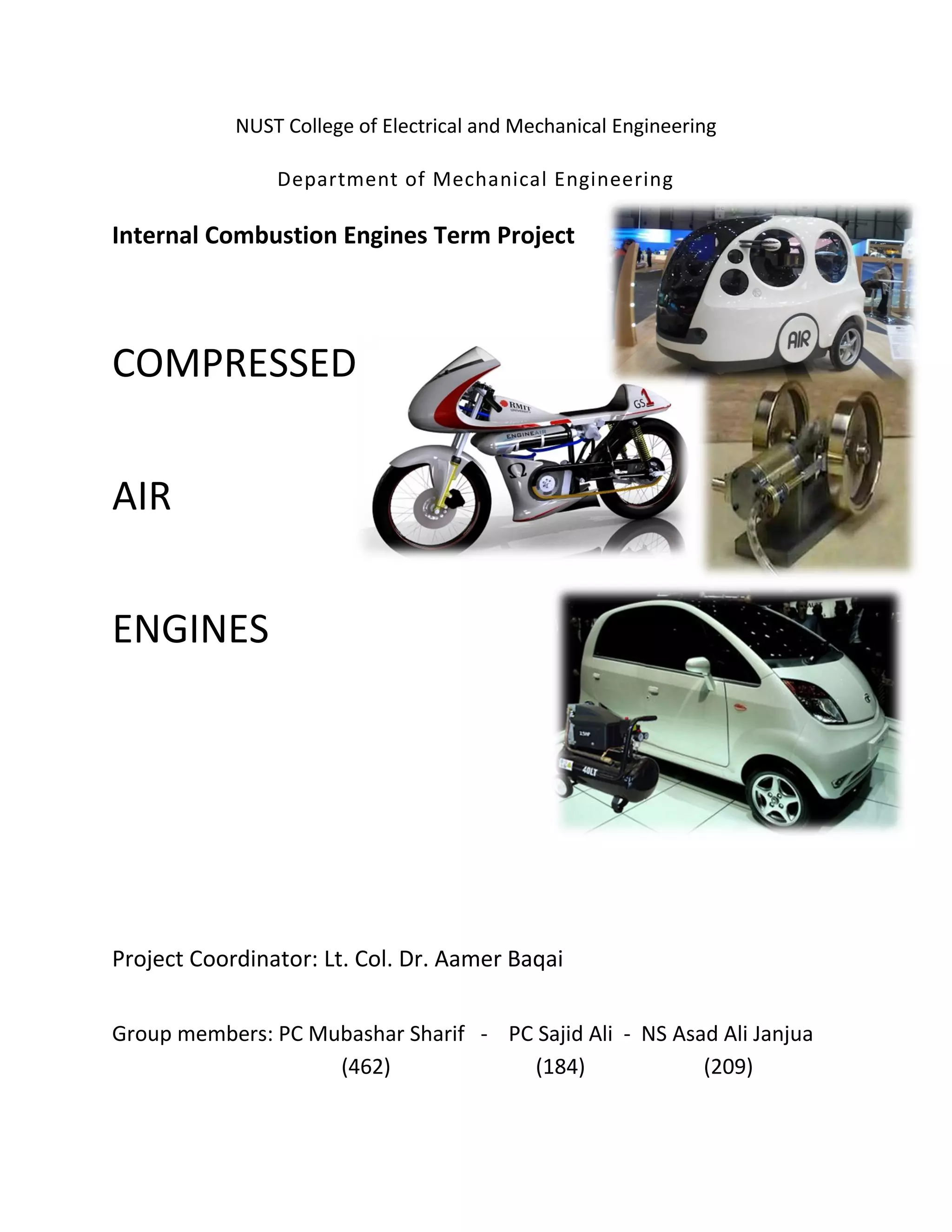 4. compressed air engine | PDF | Motorcycles | Automotive